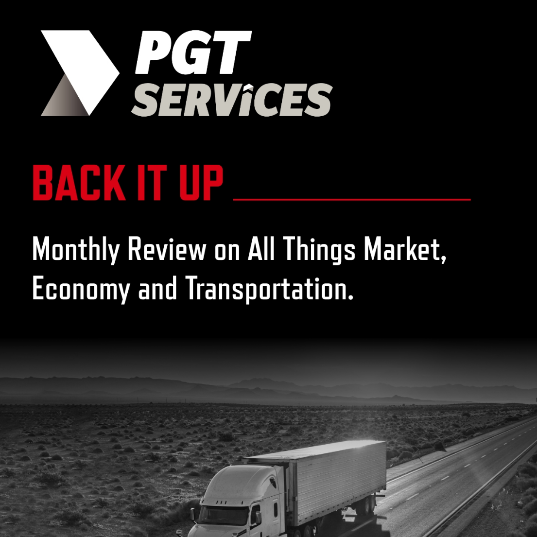 Back It Up: January 2023 Market Report - PGT Services