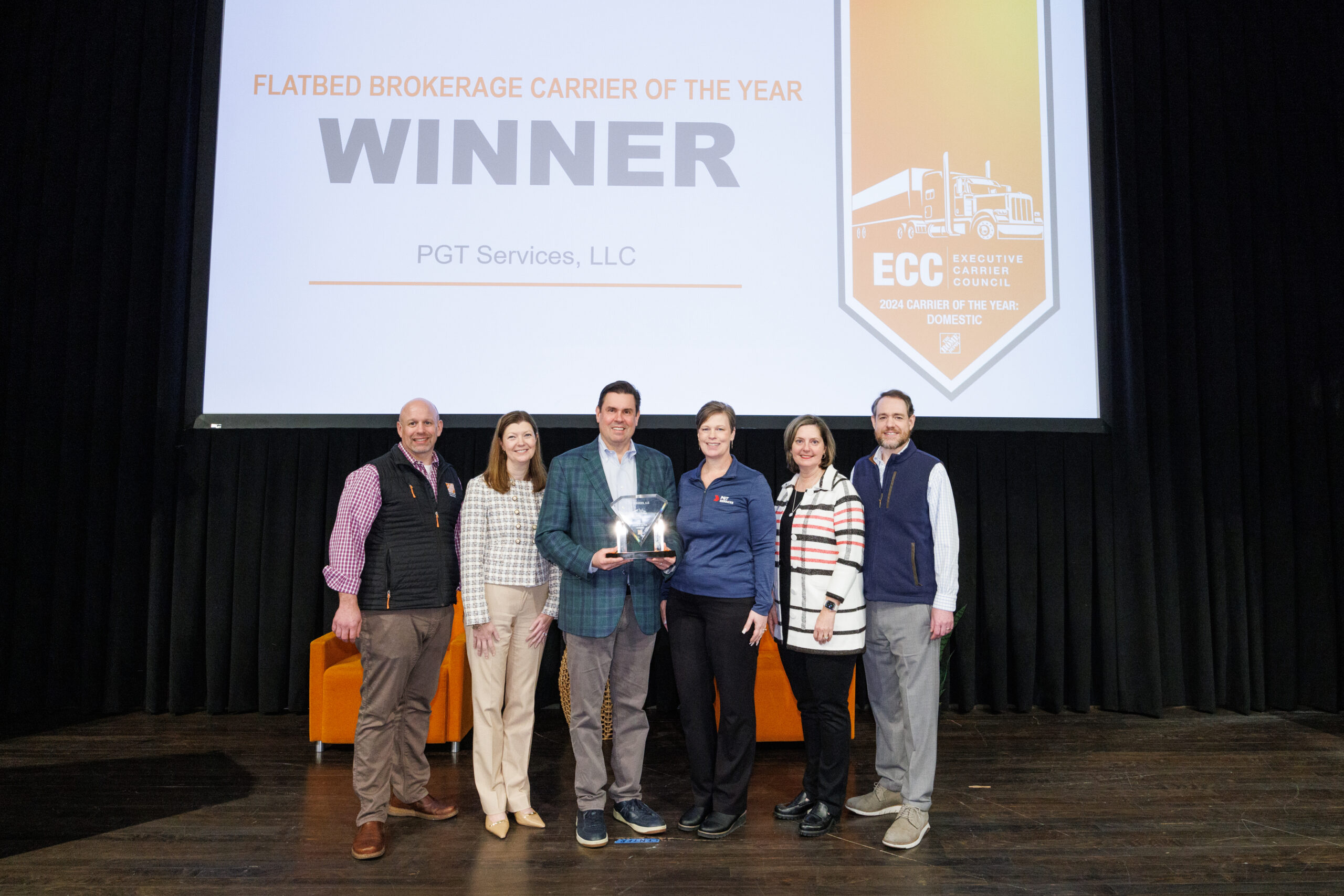PGT Services Named The Home Depot Flatbed Brokerage Carrier of the Year for the Third Time - PGT ...